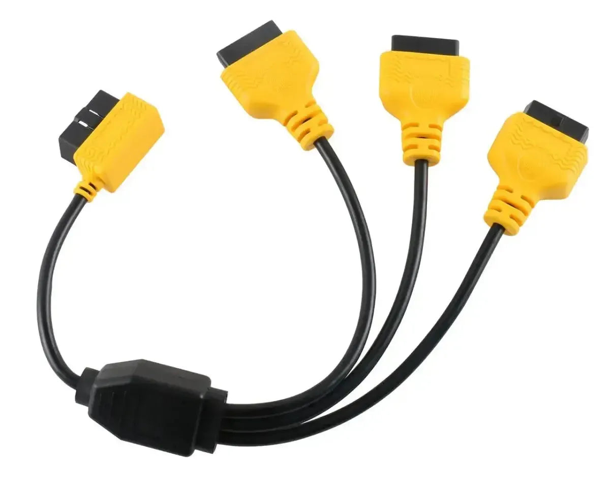 Autool 16 Pins OBD2 Verleng- Splitterkabel 3-Delig 50 cm – AsTools